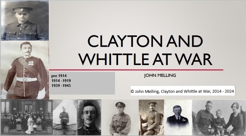 Clayton & Whittle at War 1914 -1919 - 1914 - 1919 Surnames W to Z on ...